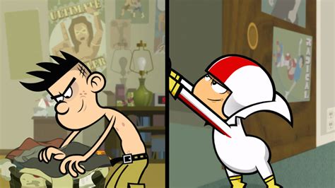 Shirtless Drawn Cartoon Boys And Men Shirtless Brad And Kick Buttowski