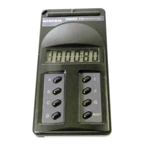 Small Engine Pulse Activated Tachometer With Digital Display 2 And 4