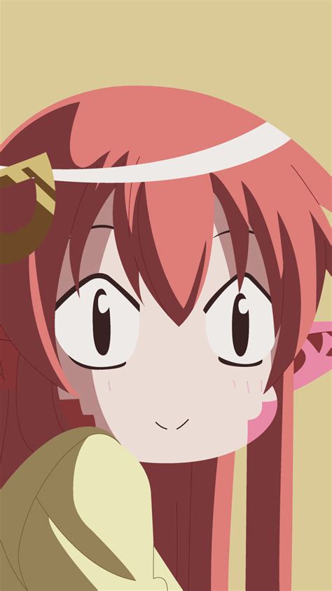 Anime Monster Musume Long Hair Minimalist Blush Miia Monster
