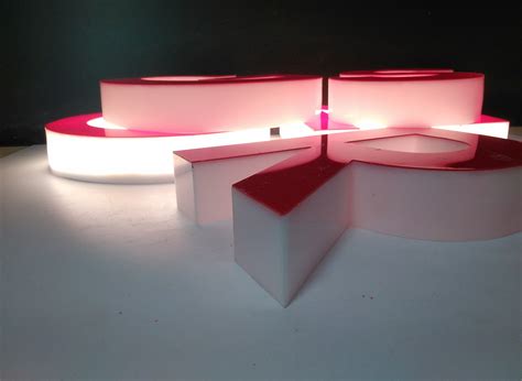 Litere Volumetrice Plexiglass Cutout