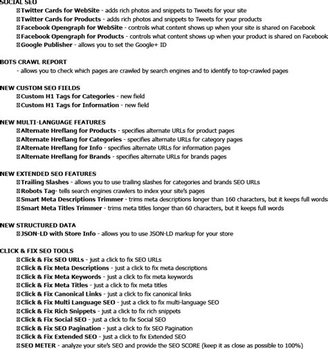 OpenCart Opencart SEO Pack PRO