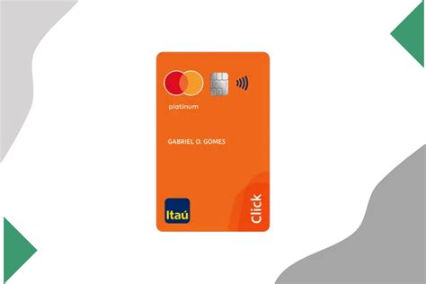 Cartão de crédito Itaú Click Platinum Avante Sites