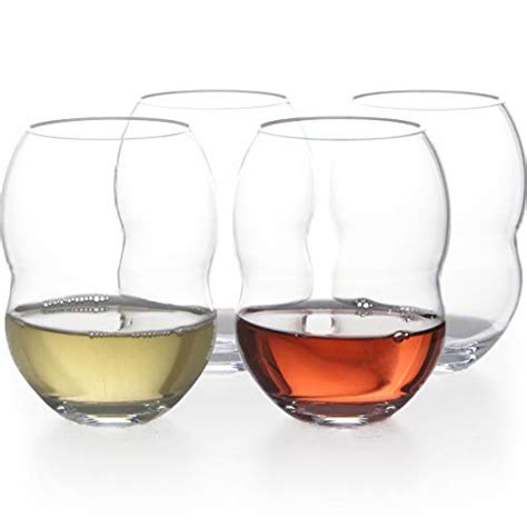 Unbreakable Plastic Stemless Wine Glasses 18 Oz 100 Tritan Propri
