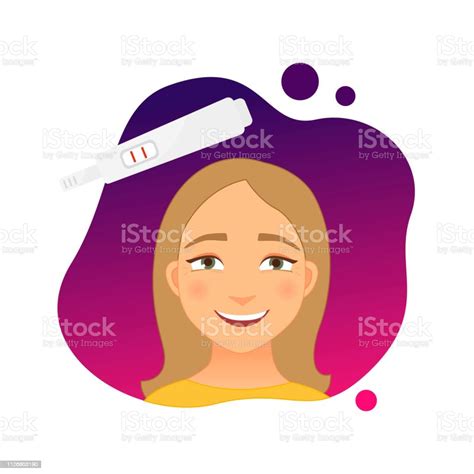 Vector Illustration Of A Happy Girl Stock Illustration Download Image