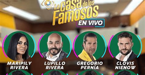 La Casa De Los Famosos 4 Ellos Son Los Primeros Nominados De La