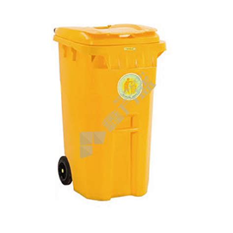 沪洋 优质两轮户外垃圾桶240l 垃圾箱 医疗 7325901010mm 黄色 单位个 融创集采商城