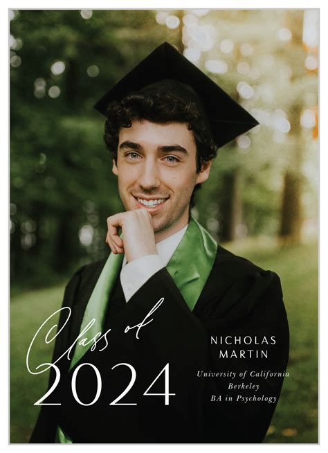 Class Year Graduation Announcements By Basic Invite