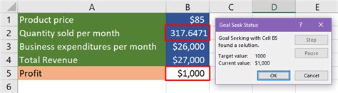 How To Use Goal Seek In Microsoft Excel How To Excel