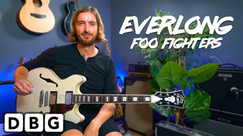 Play Everlong By Foo Fighters Guitar Lesson Tutorial YouTube