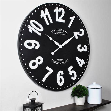 Small Black Clock Modern Minimalist Modern Wall Clock Etsy Artofit