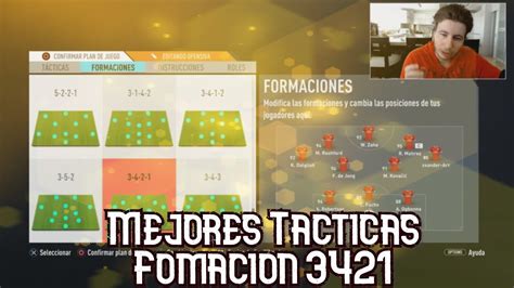 FIFA 20 Mis Nuevas Tacticas Instrucciones Para La FORMACION 3421 Para