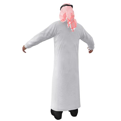 아랍 남자 B1 3d 모델 75 Obj Max Free3d