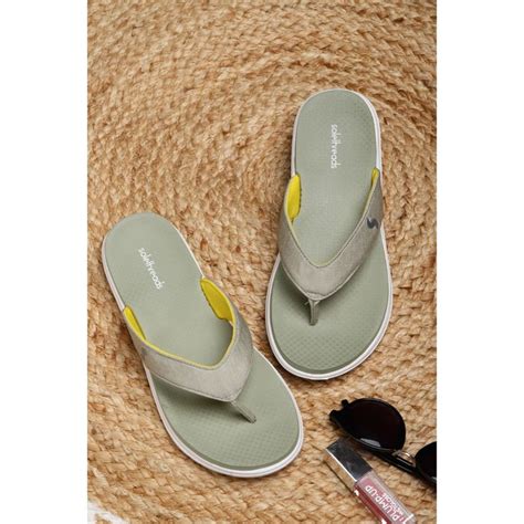 Buy Solethreads Cushy Light Green Solid Women Flip Flops Online