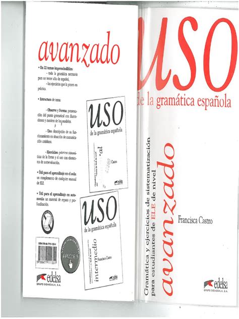 Uso De La Gramática Espanola Avanzado Edelsa Pdf