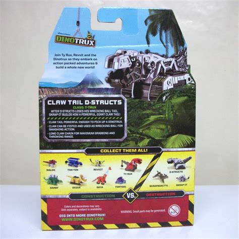 Dinotrux Claw Tail D Structs Diecast Toys Dreamworks Netflix T Rex Bad