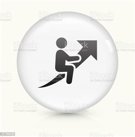 사업가 프로그레스 화살표 아이콘인명별 라운드 벡터 버튼 곡선에 대한 스톡 벡터 아트 및 기타 이미지 곡선 구도 그림자