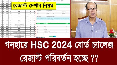 গনহারে Hsc 2024 বোর্ড চ্যালেঞ্জ রেজাল্ট চেইঞ্জ হচ্ছে Hsc 2024 Board Challenge Result Hsc