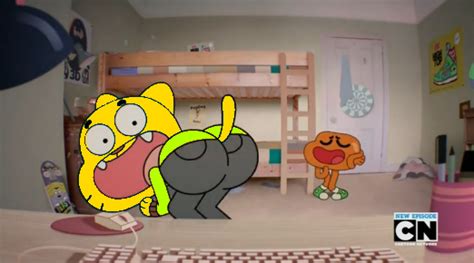 Gumballs Butt 2 Retouch By Mrcooljay1004 On Deviantart