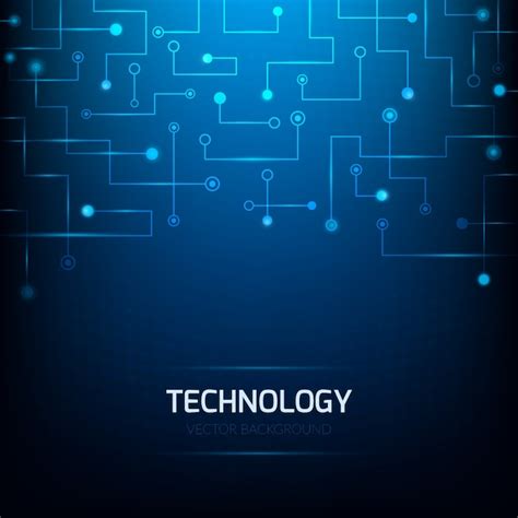 Premium Vector Technological Background Design
