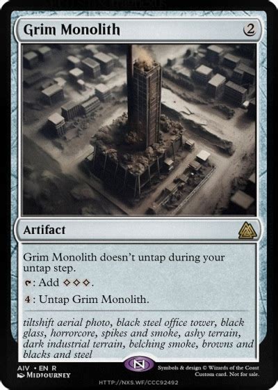 Mtgnexus Grim Monolith