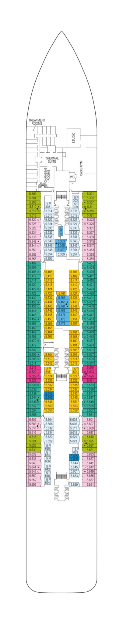 Iona Deck Plans Layout And Maps Of The Iona