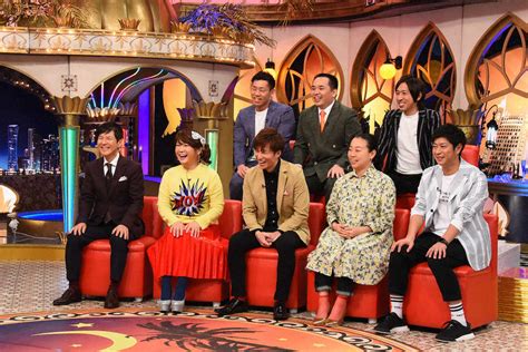 関西テレビ「快傑えみちゃんねる」に出演の（前列左から）関根勤、はるな愛、今井マサキ、いとうあさこ、パンサー尾形、（後列左から）ミルクボーイ