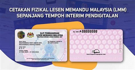 Jpj Driving Licence Renewal Slip Faq 1 Paul Tans Automotive News