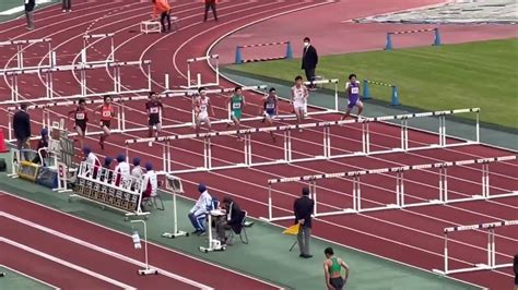 令和4年度第26回関東高等学校選抜新人陸上競技選手権大会 男子110mh決勝 Youtube
