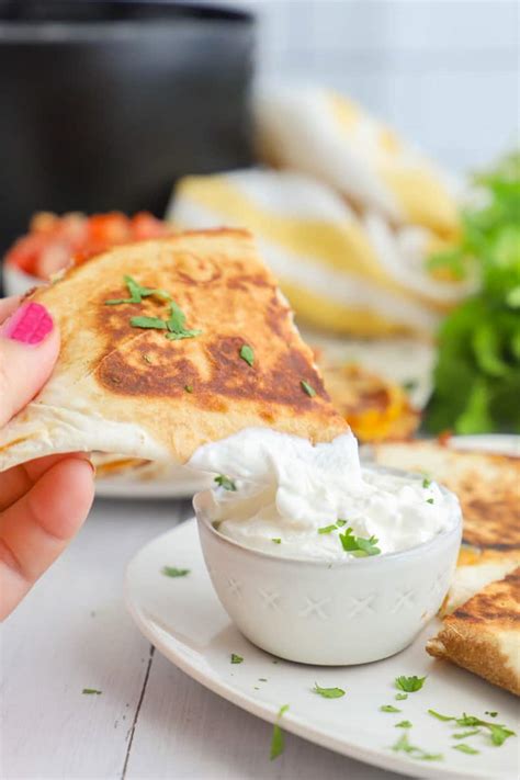 Air Fryer Quesadillas • The Diary Of A Real Housewife