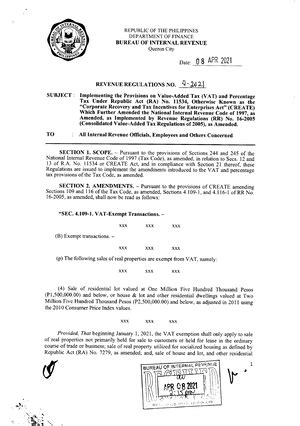 BIR Form January ENCS Corrected To Be Filled Out By BIR DLN