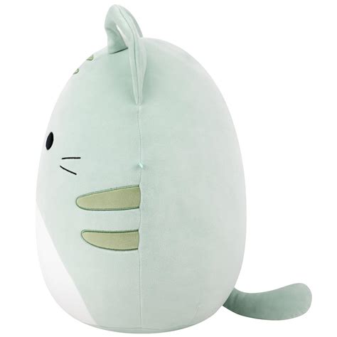 Squishmallows 16 Chase The Green Tabby Cat Jazwares
