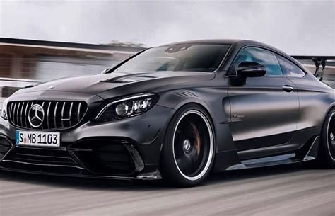 ახალი რენდერი როგორი იქნებოდა Mercedes Amg C63 Coupe Black Series