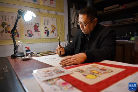 新华全媒＋·新春走基层丨河北武强：年画艺术在传承中创新 新华网