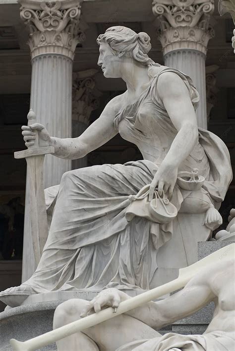 Famous Statue Neoclassicism Destination Minerva Photo Background And Picture For Free Download