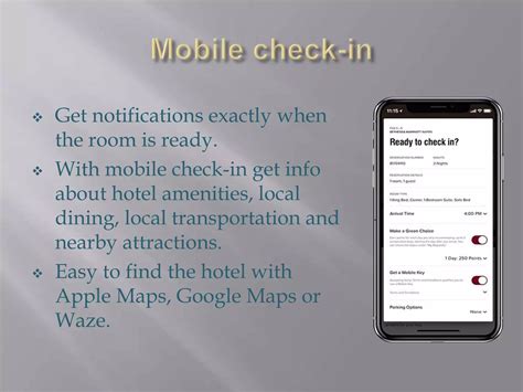 Marriott S Mobile App PPT
