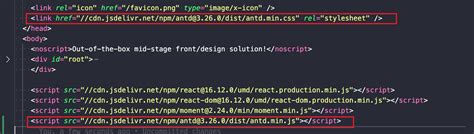 配置antd的externals之后antd还是会被打包进去 BUG Issue 5720 ant design ant