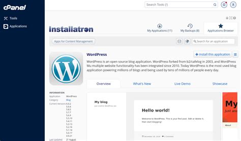What Is Installatron Radicenter