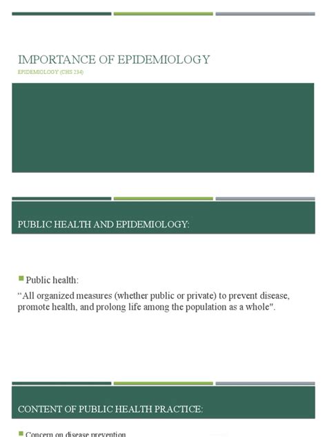 The Core Functions Of Epidemiology Measuring Relationships Between Exposures And Health