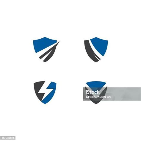 盾牌符號徽標範本向量向量圖形及更多互聯網圖片 互聯網 器材 外褸 Istock