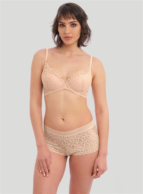 Wacoal Raffine Underwired Plunge Bra Frappe