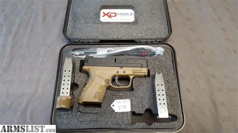 ARMSLIST For Sale Springfield XD Mod2 FDE Double Stack Carry 9mm