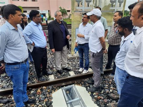 dfccil on twitter sh n srinivas diropbd dfccil inspected the machine