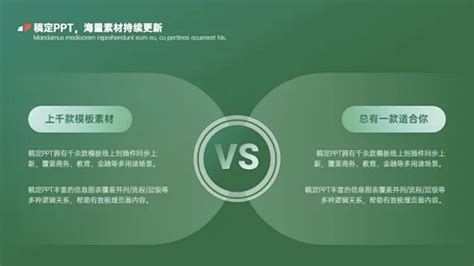 对比关系2项ppt图文页
