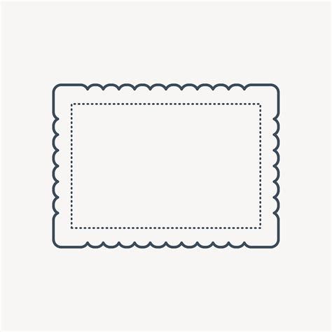 Rectangle Postage Stamp Vector Premium Vector Rawpixel