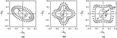 Graphical Representation Of Non Associated Anisotropic Friction Force