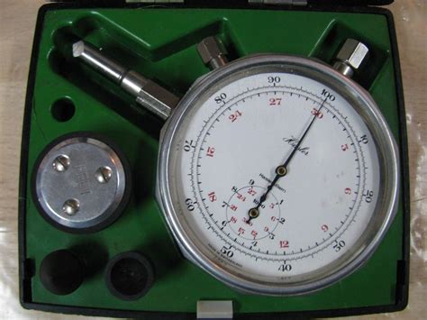 Antique Vintage Hasler Bern Hand Speed Indicator Machinist Tool