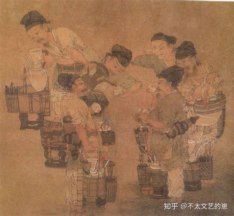货郎古代 古代货郎 古代卖货郎 大山谷图库