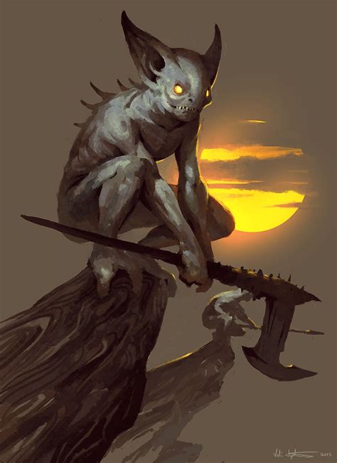 Demon Imp [cliff Dwellers By Veli Nyström] In 2024 Fantasy Demon