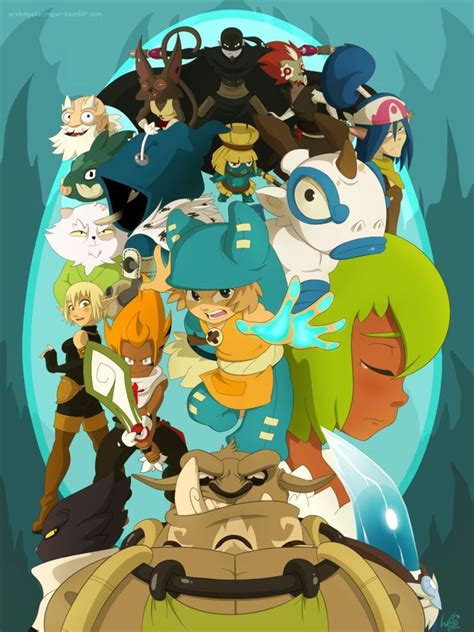 Wakfu Specials Anime Cartoon Character Design