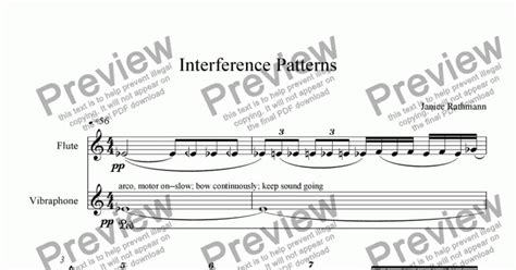 Interference Patterns Download Sheet Music PDF File